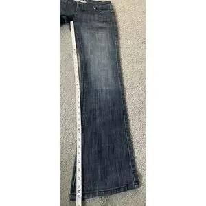 Red Rivet | Jeans | Y2k Red Rivet Bootcut Jeans Juniors Sz 5 Blue Denim ...